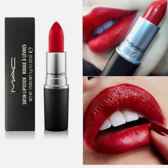 MAC Cosmetics | Makeup | 22 Mac Cosmetics Satin Lipstick M A C Red ...